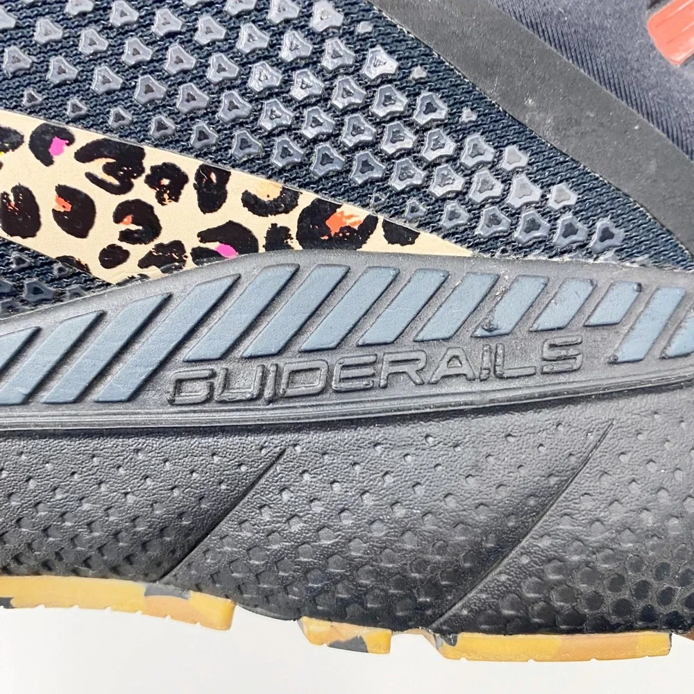 Brooks | Shoes | Brooks Adrenaline Gts 22 Leopard Print Stability ...